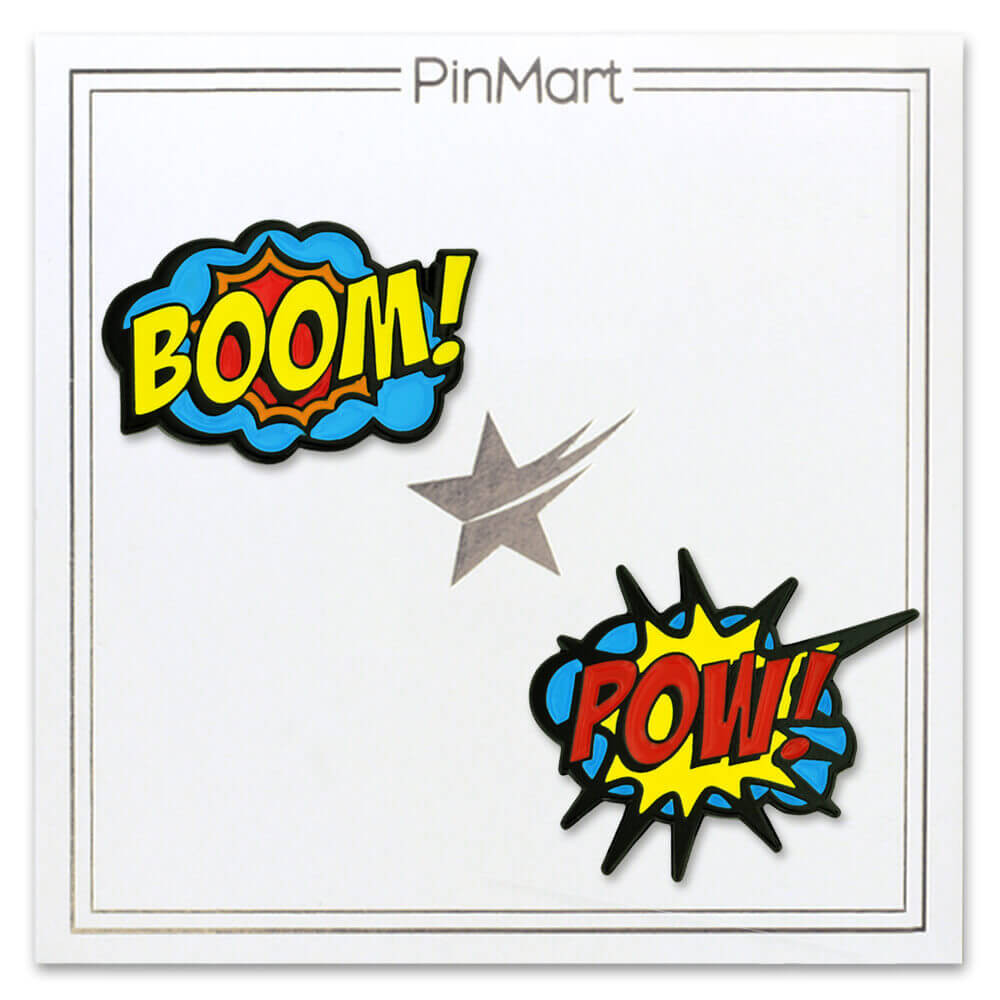 BOOM! POW! 2-Pin Set | PinMart