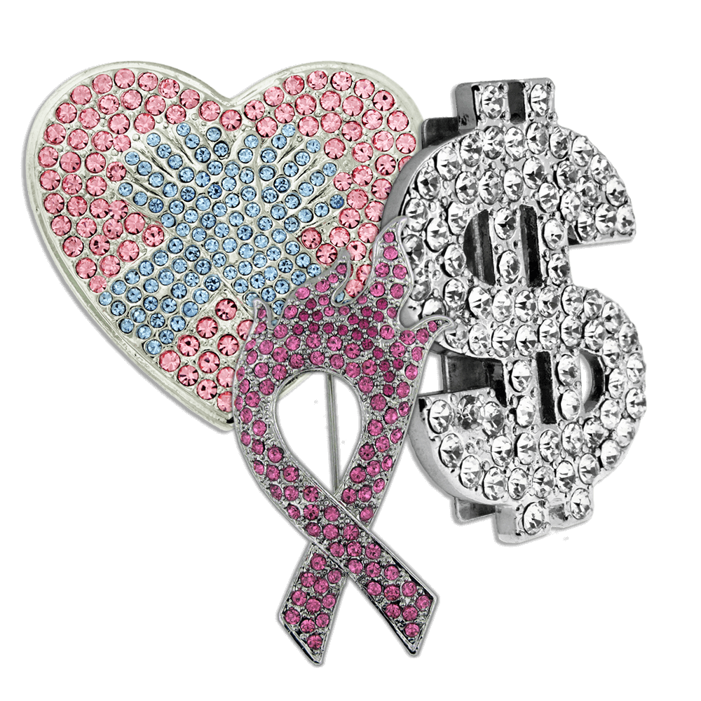 Custom Rhinestone Pins | PinMart