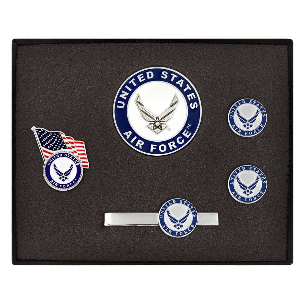 Licensed U.S. Air Force 4-Piece Gift Set | PinMart