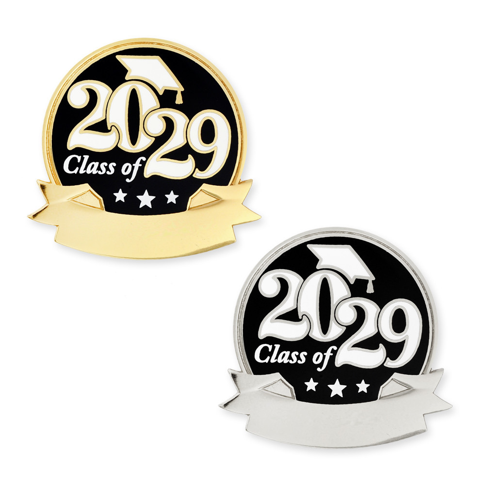 2029 Graduate Engravable Pin | PinMart
