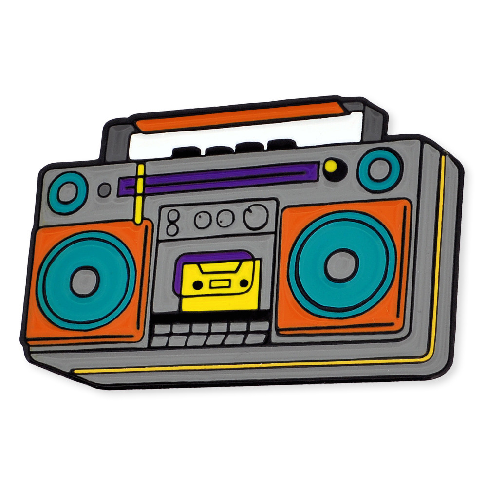 Boombox Pin