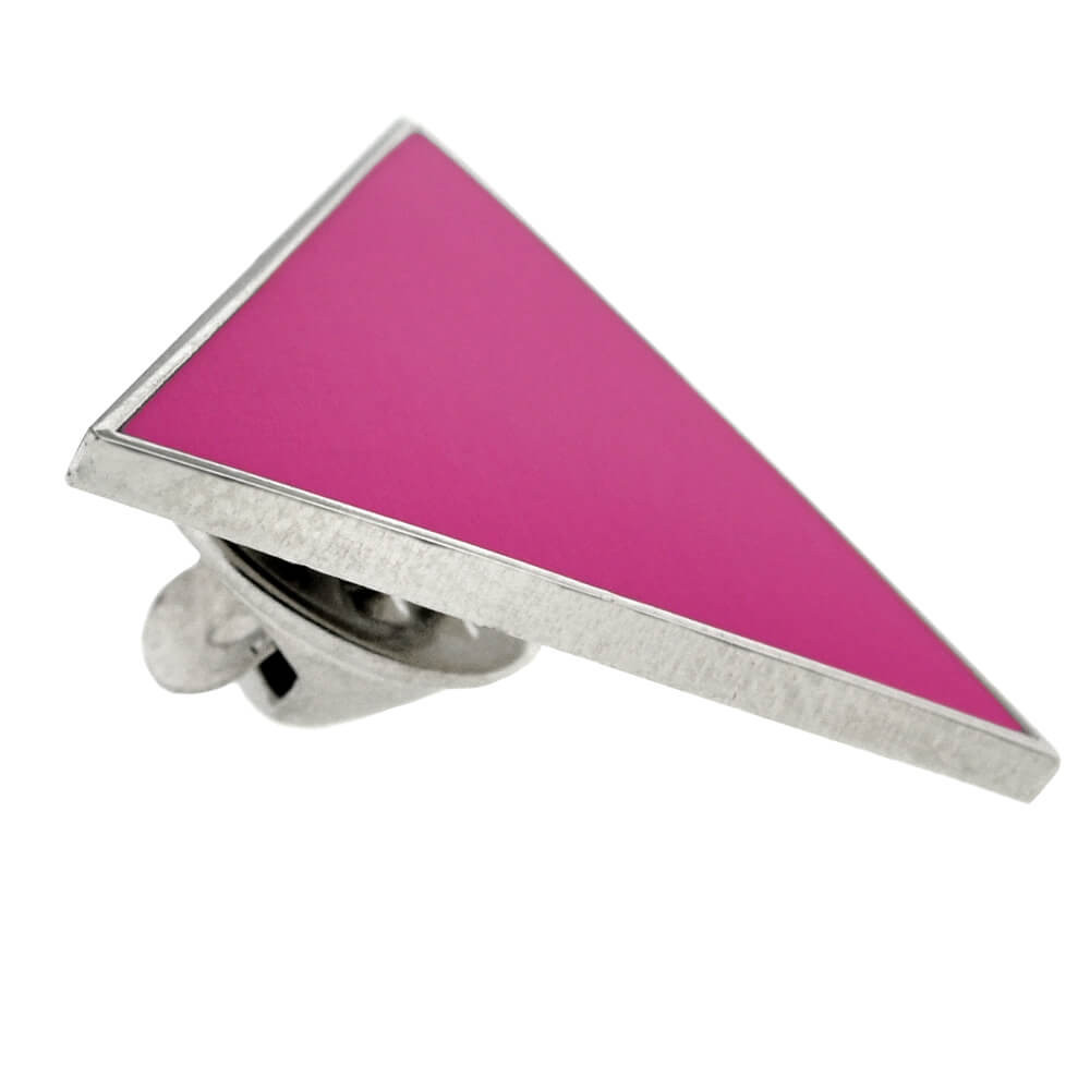 Pink Triangle Pin | PinMart