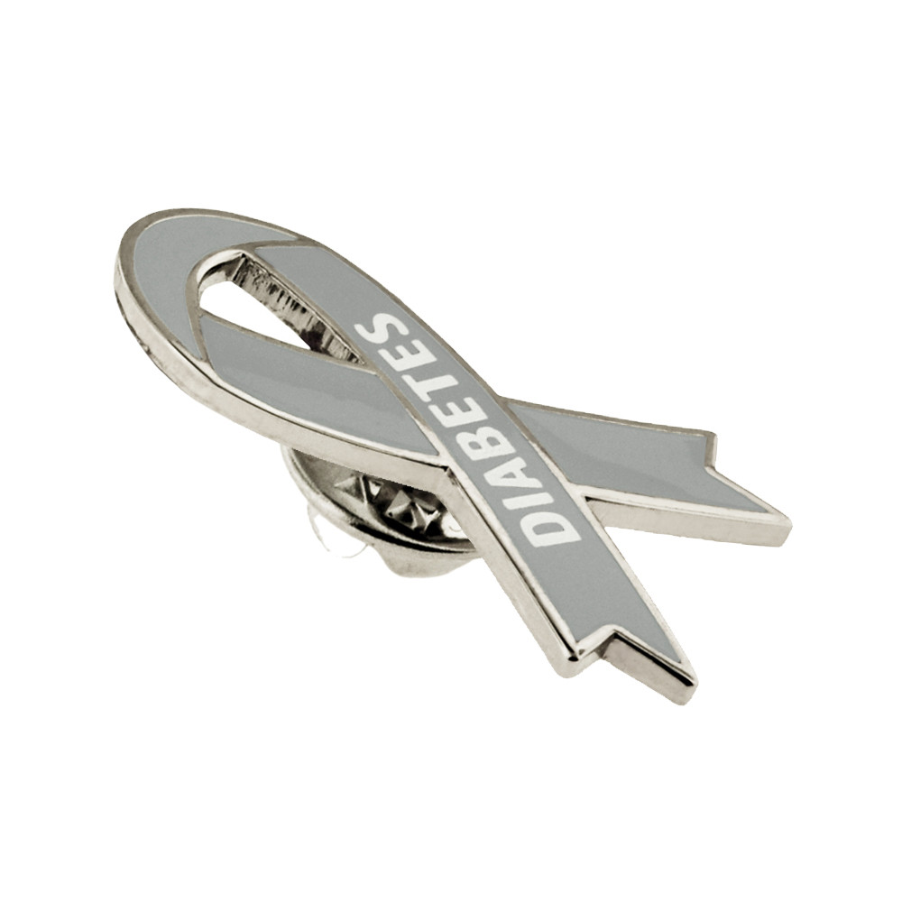 Awareness Ribbon Pin - Diabetes | PinMart