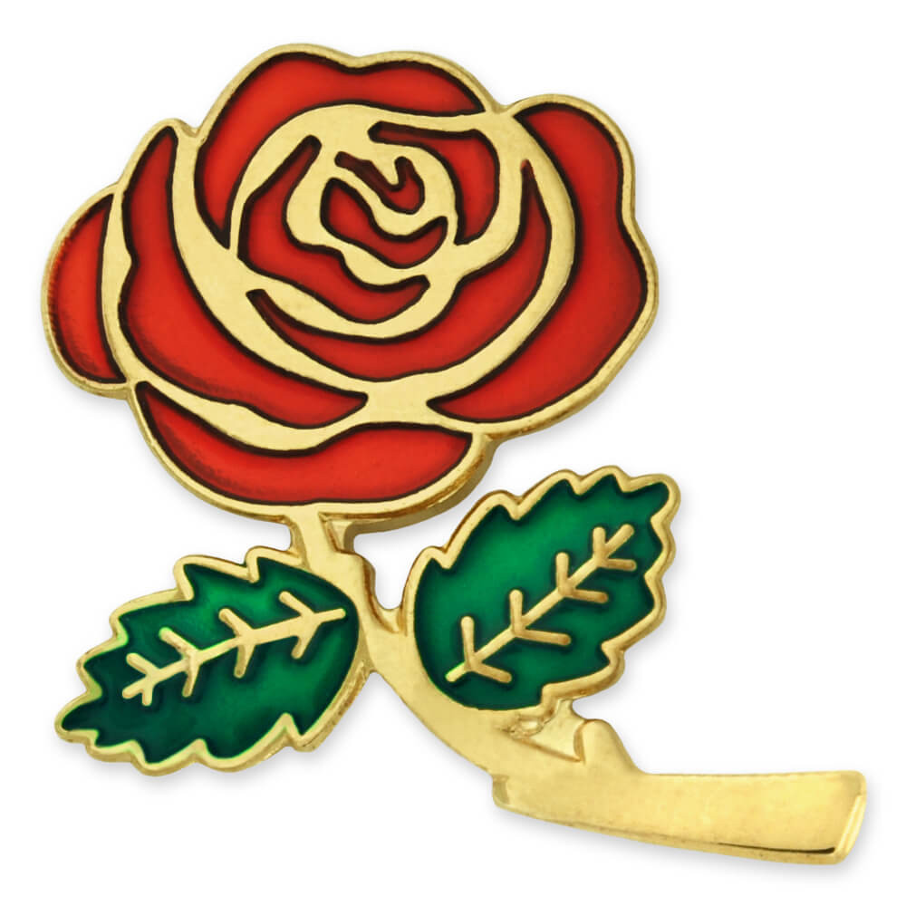 Colored Rose Lapel Pin | PinMart