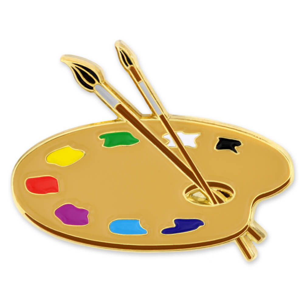 Paint Palette Pin | PinMart