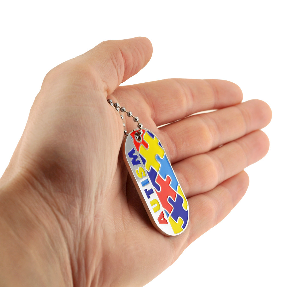 Autism Awarness Dog Tag Engravable | PinMart