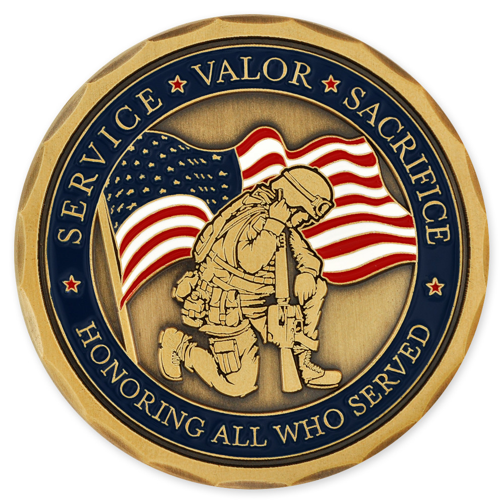 Soldier's Prayer Challenge Coin | PinMart