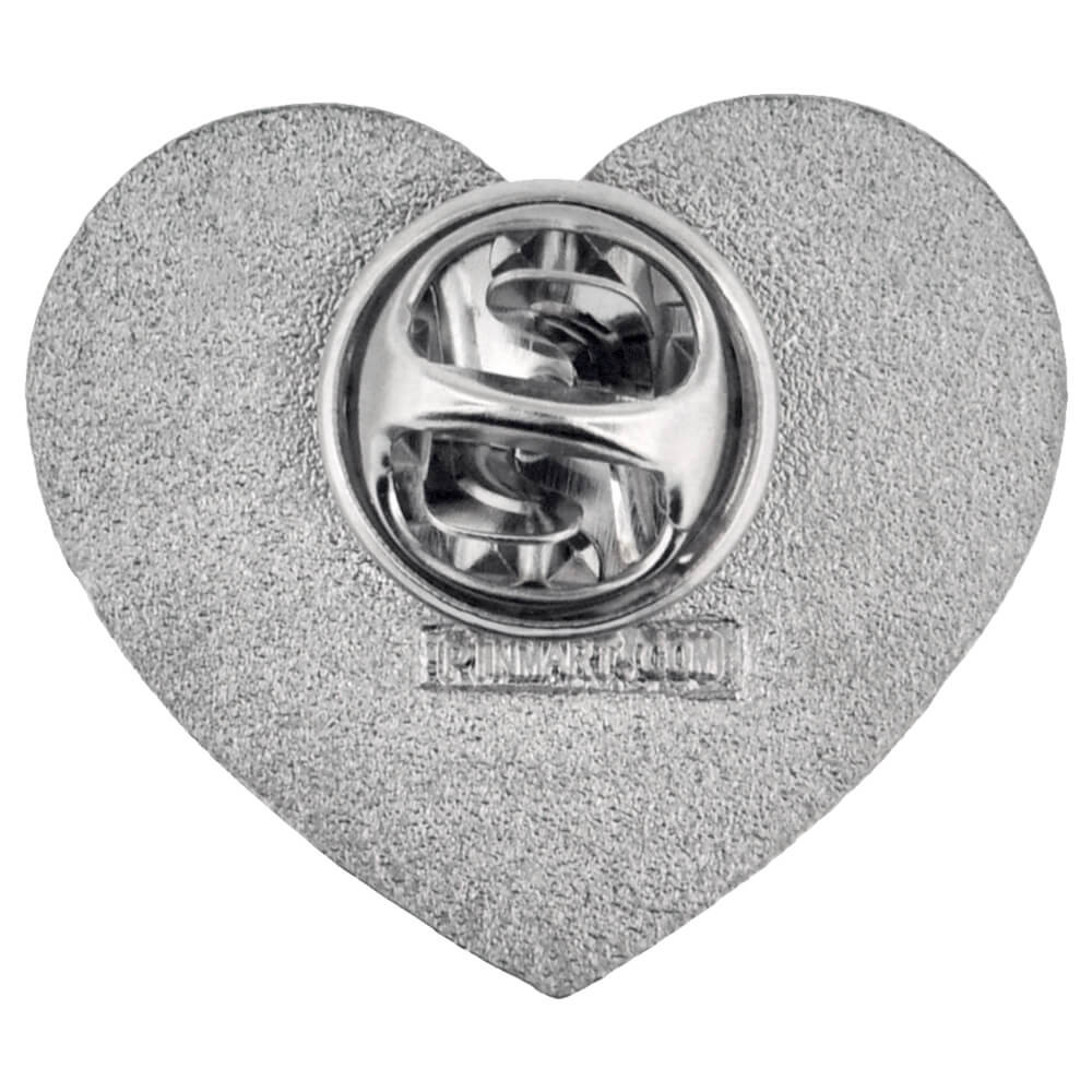 Thin Blue Line Heart Pin | PinMart