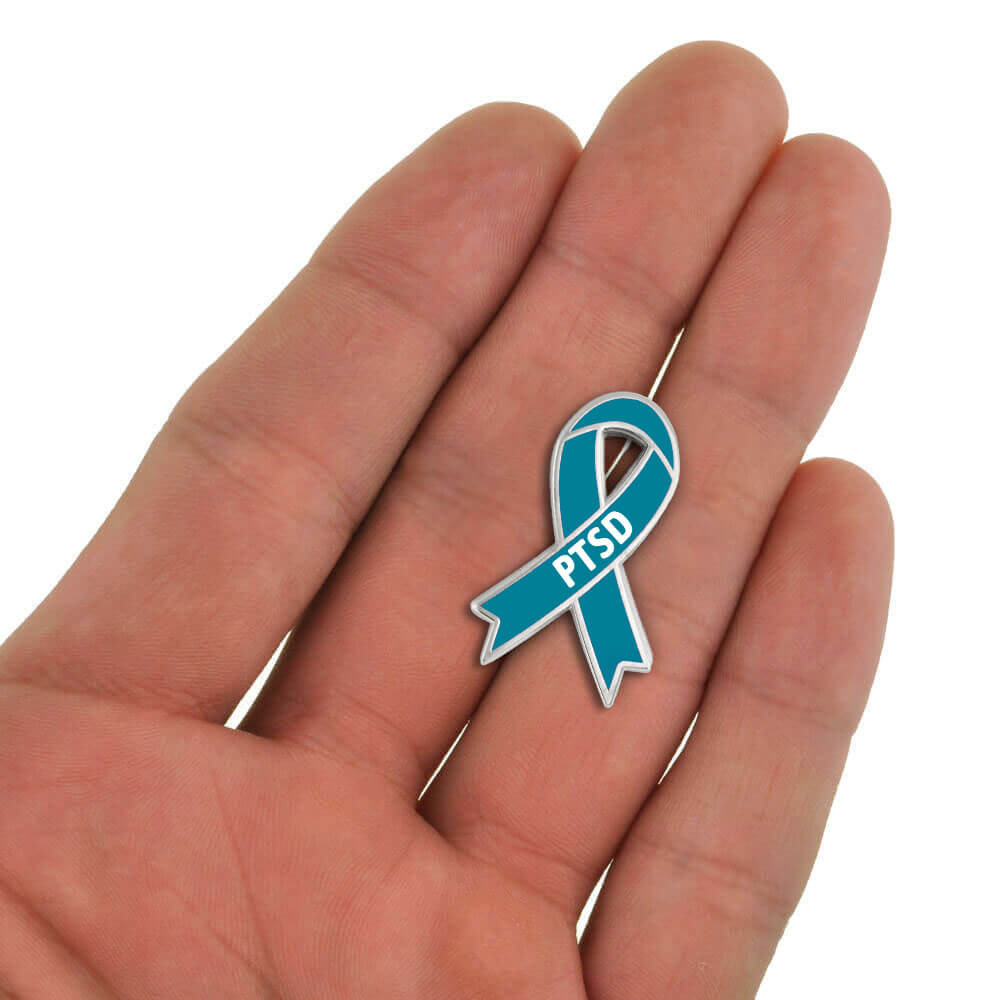 Awareness Ribbon Pin -PTSD | PinMart