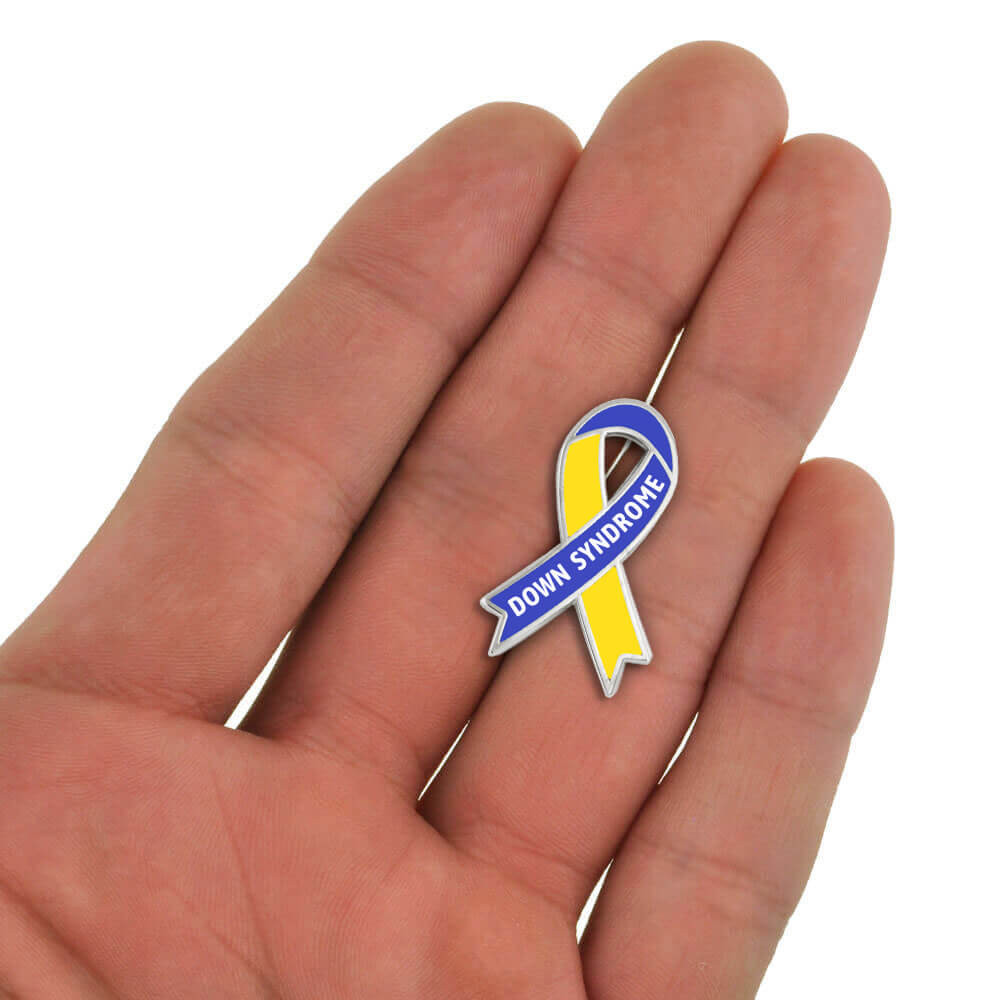 Awareness Ribbon Pin - Down Syndrome | PinMart