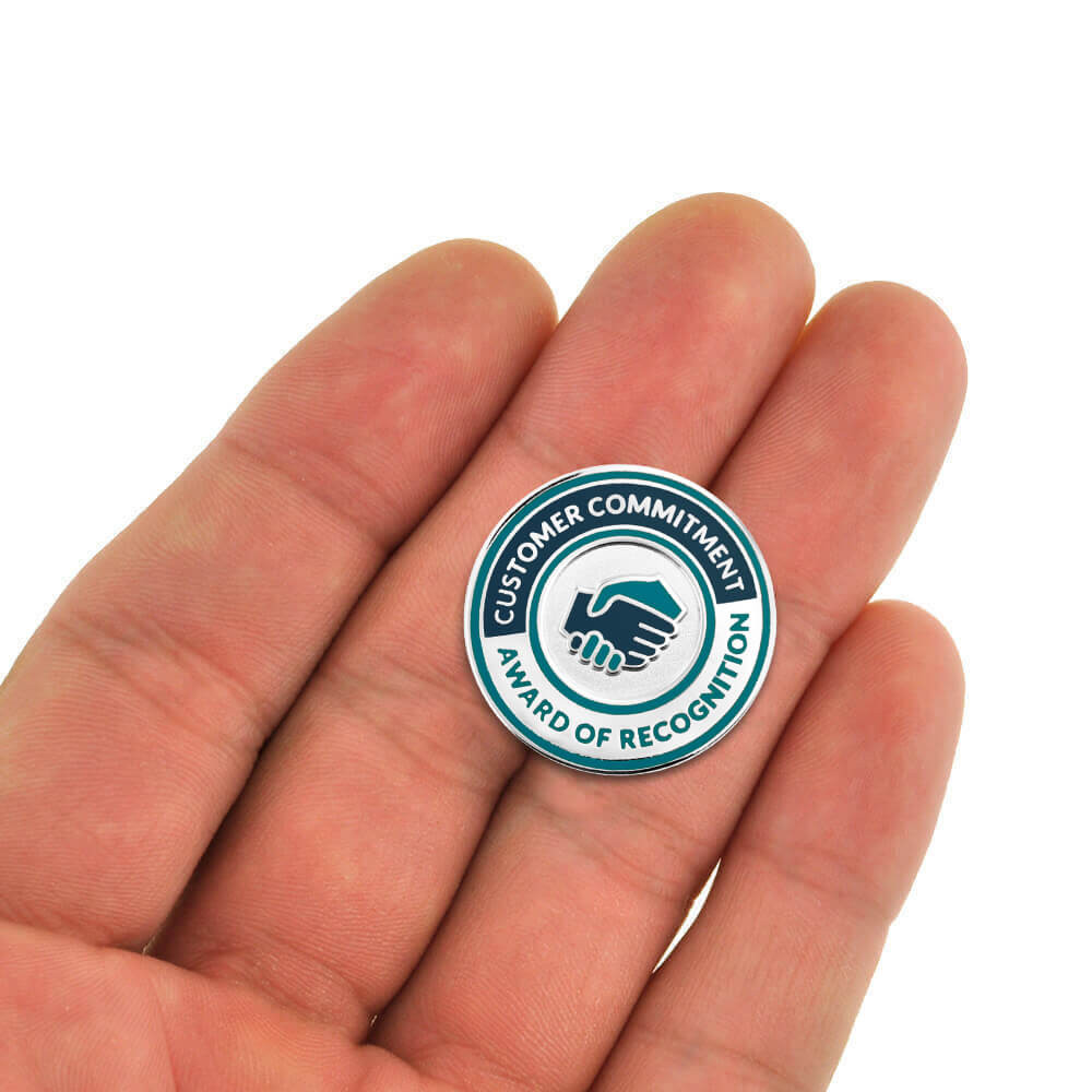 Customer Commitment Recognition Lapel Pin | PinMart