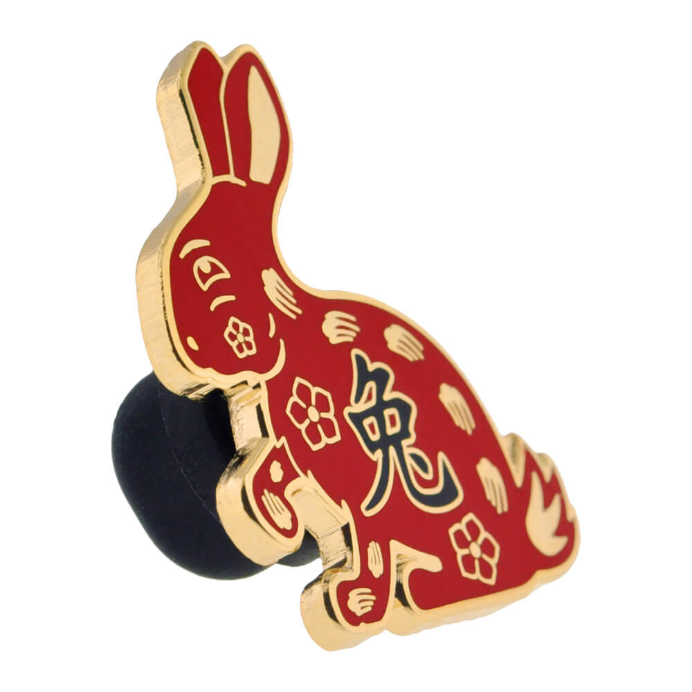Chinese Zodiac Pin - Year of the Rabbit | PinMart