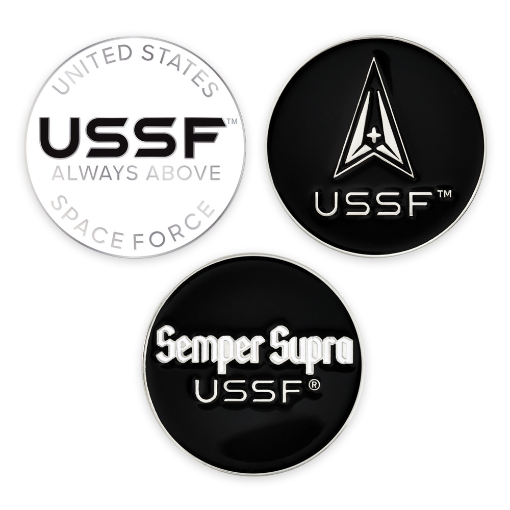Licensed U.S. Space Force Large Ball Marker | PinMart