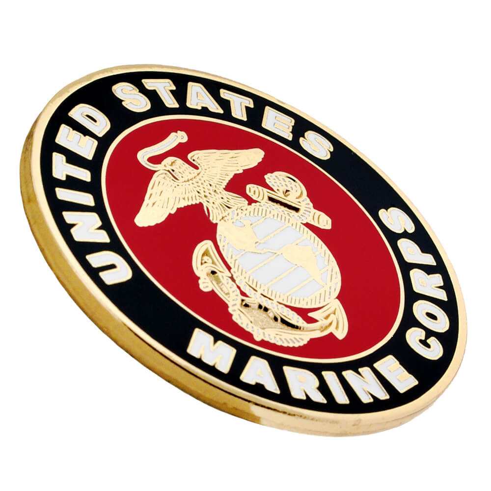 Officially Licensed U.S.M.C. Large Ball Marker - PinMart