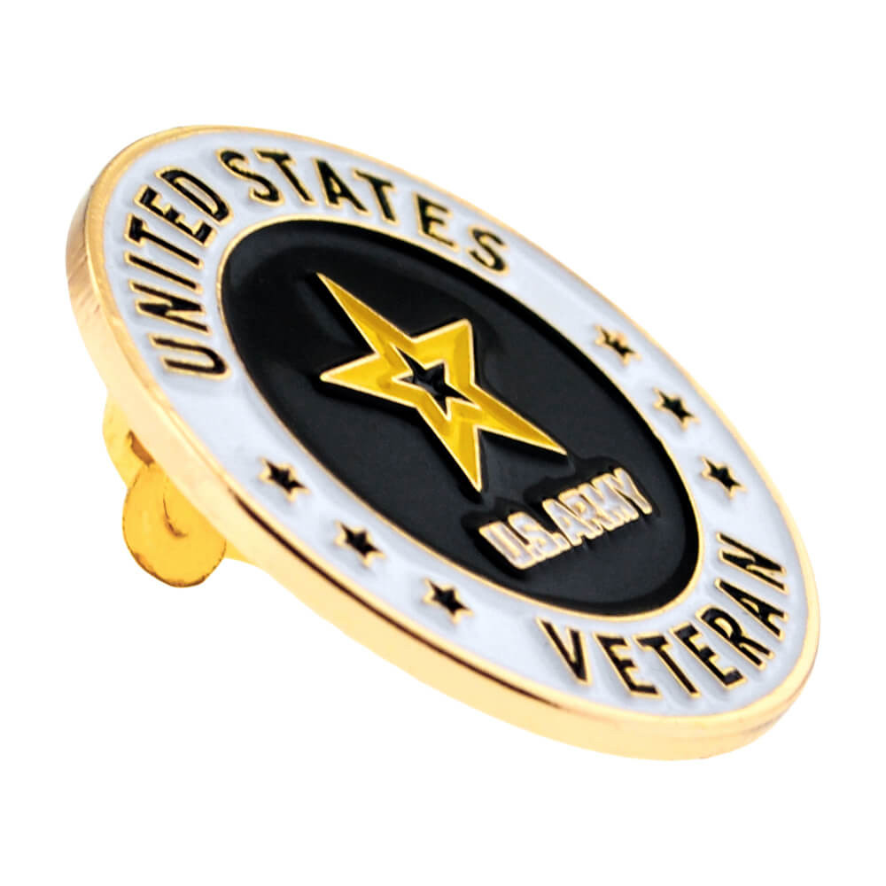 Officially Licensed U.S. Army Veteran Pin - PinMart