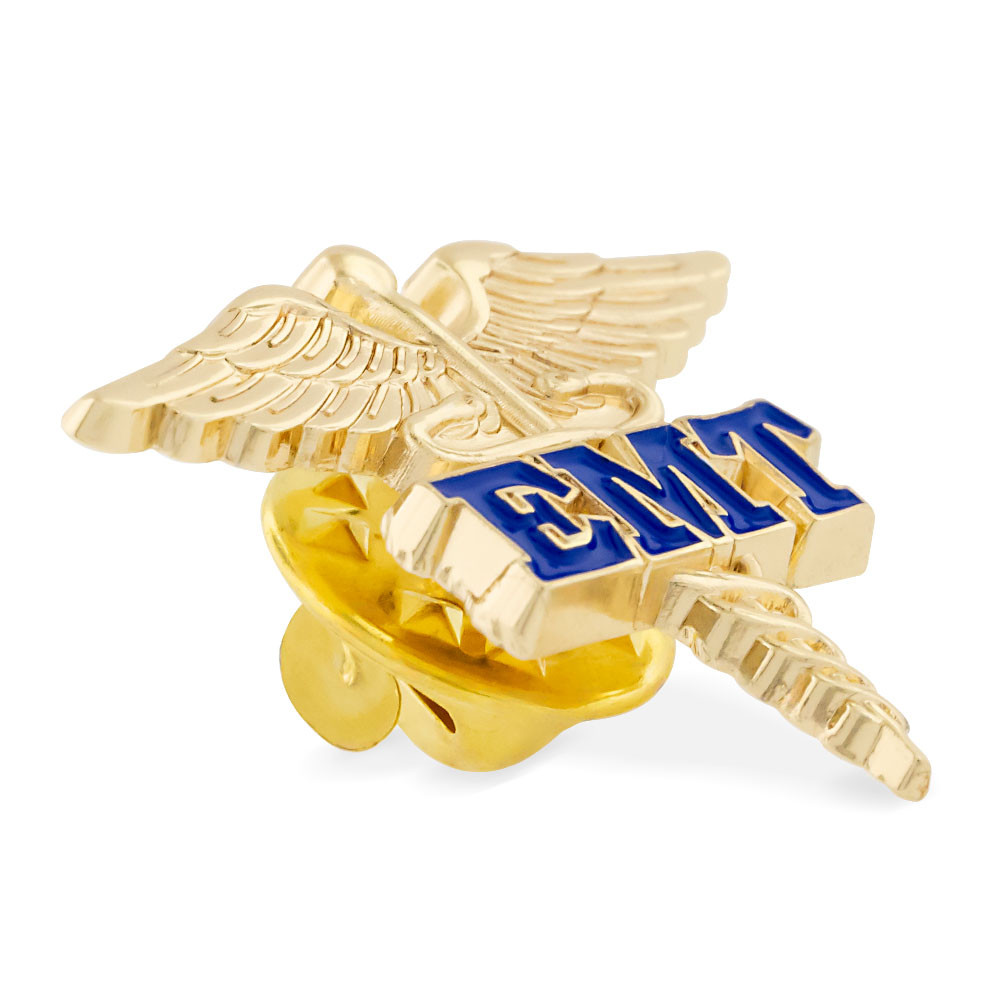 EMT Caduceus Lapel Pin | PinMart
