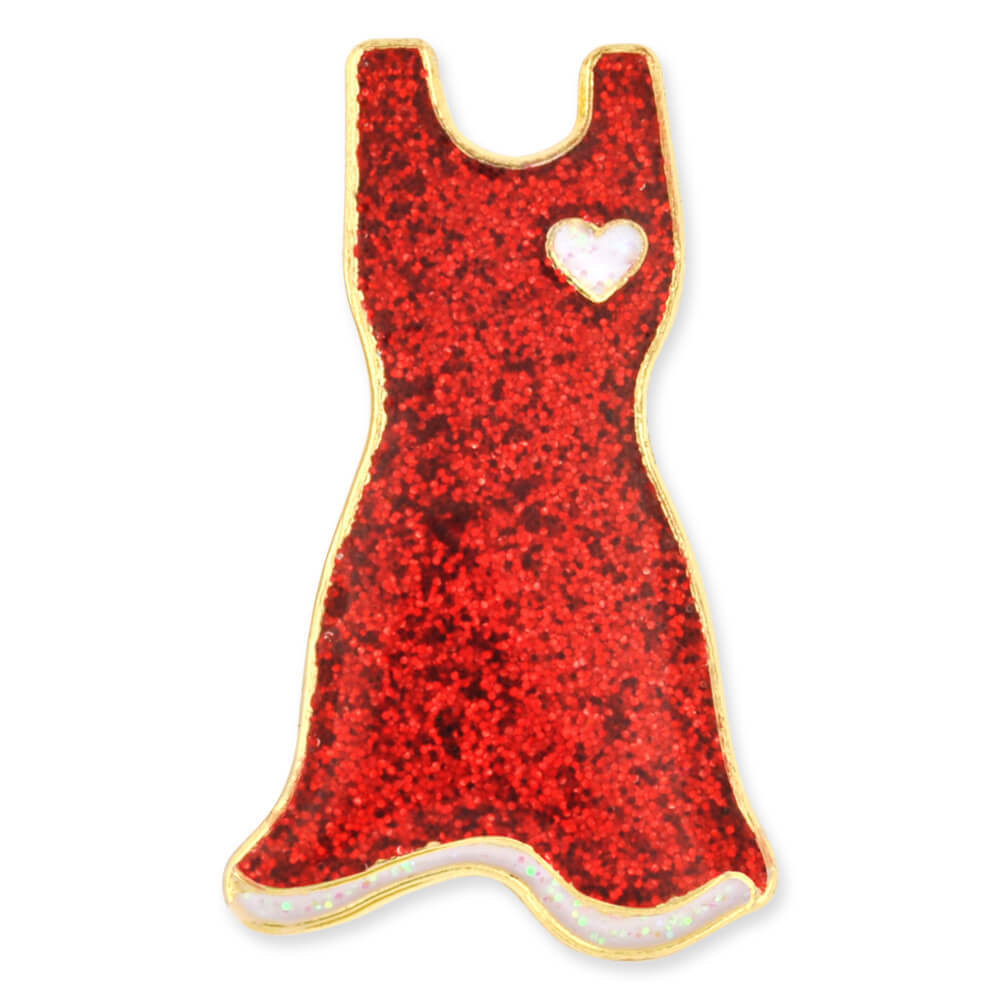 American Heart Month - Red Dress Pin | PinMart