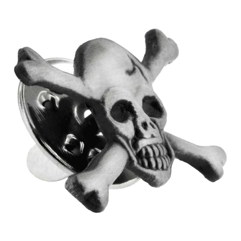 Skull and Cross Bones Pin | PinMart