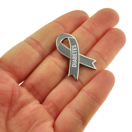 Awareness Ribbon Pin - Diabetes | PinMart