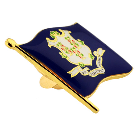 Connecticut State Flag Pin | PinMart