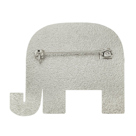 Rhinestone Republican Elephant Pin | PinMart