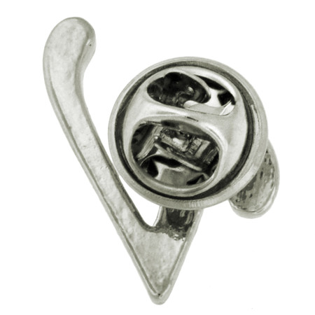 Rhinestone Letter V Pin | PinMart
