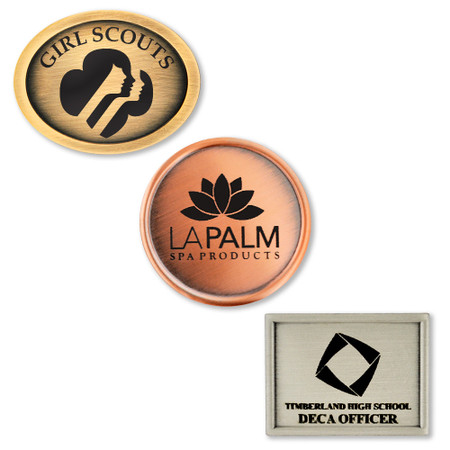 Custom Laser Etched Pin | PinMart