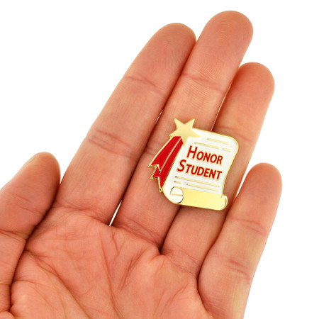 English Scroll Pin | PinMart