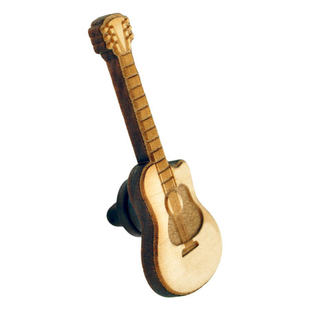 Guitar Wood Pin - PinMart