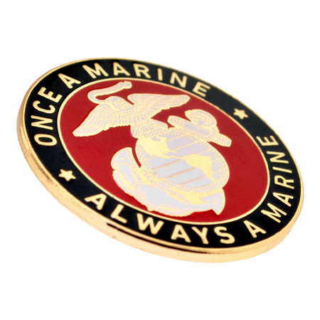 Officially Licensed U.S.M.C. Veteran 4-Pin Set | PinMart
