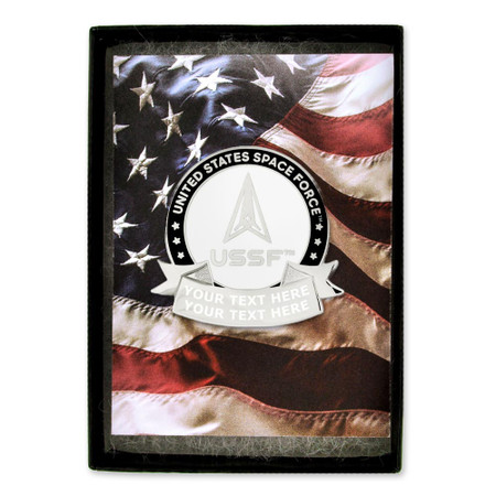 Officially Licensed Engravable Space Force Pin | PinMart
