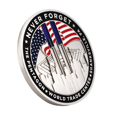 September 11th 25th Anniversary 3D Challenge Coin