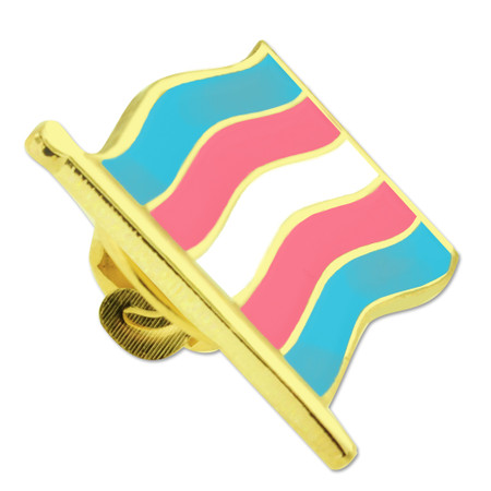 Transgender Pride Flag Pin | PinMart