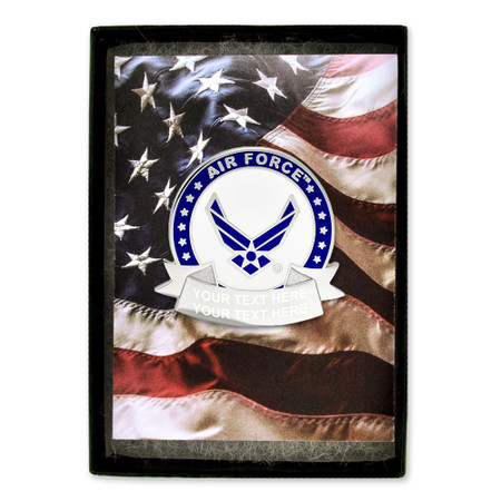 Officially Licensed Engravable U.S. Air Force Pin | PinMart