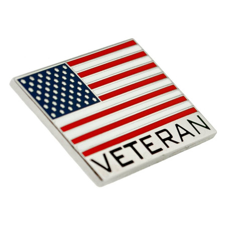 Veteran American Flag Pin | PinMart
