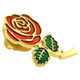 Colored Rose Lapel Pin | PinMart