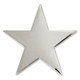 Silver Star Pin Magnetic Back | PinMart