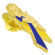Blue and Yellow Ribbon Angel Pin | PinMart