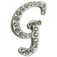 Rhinestone Letter G Pin | PinMart