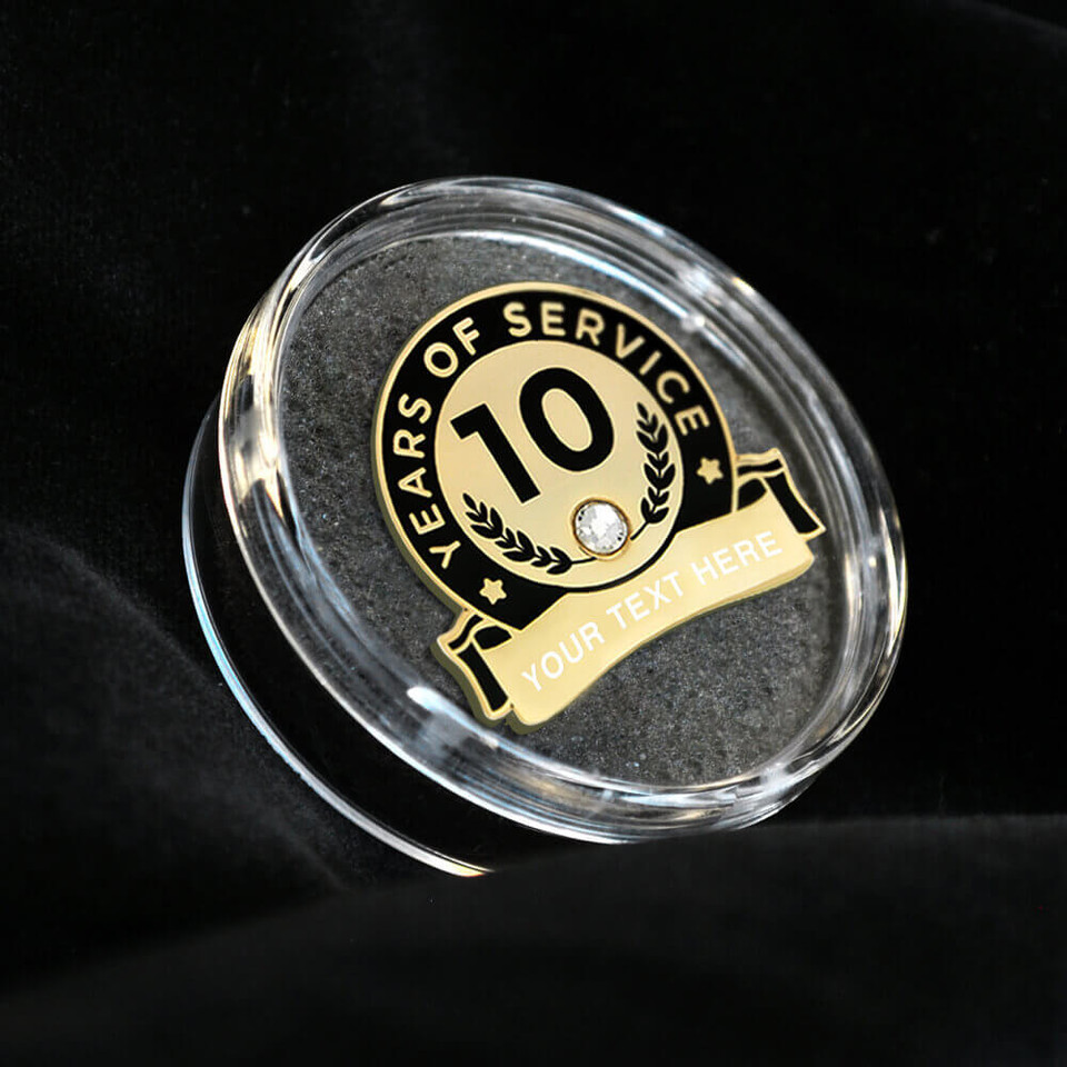 Years Of Service Pins-Engravable | PinMart