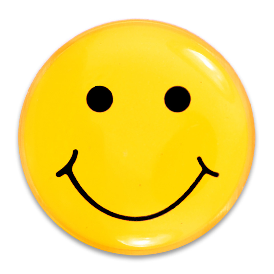 Smiley Face Lapel Pin | PinMart