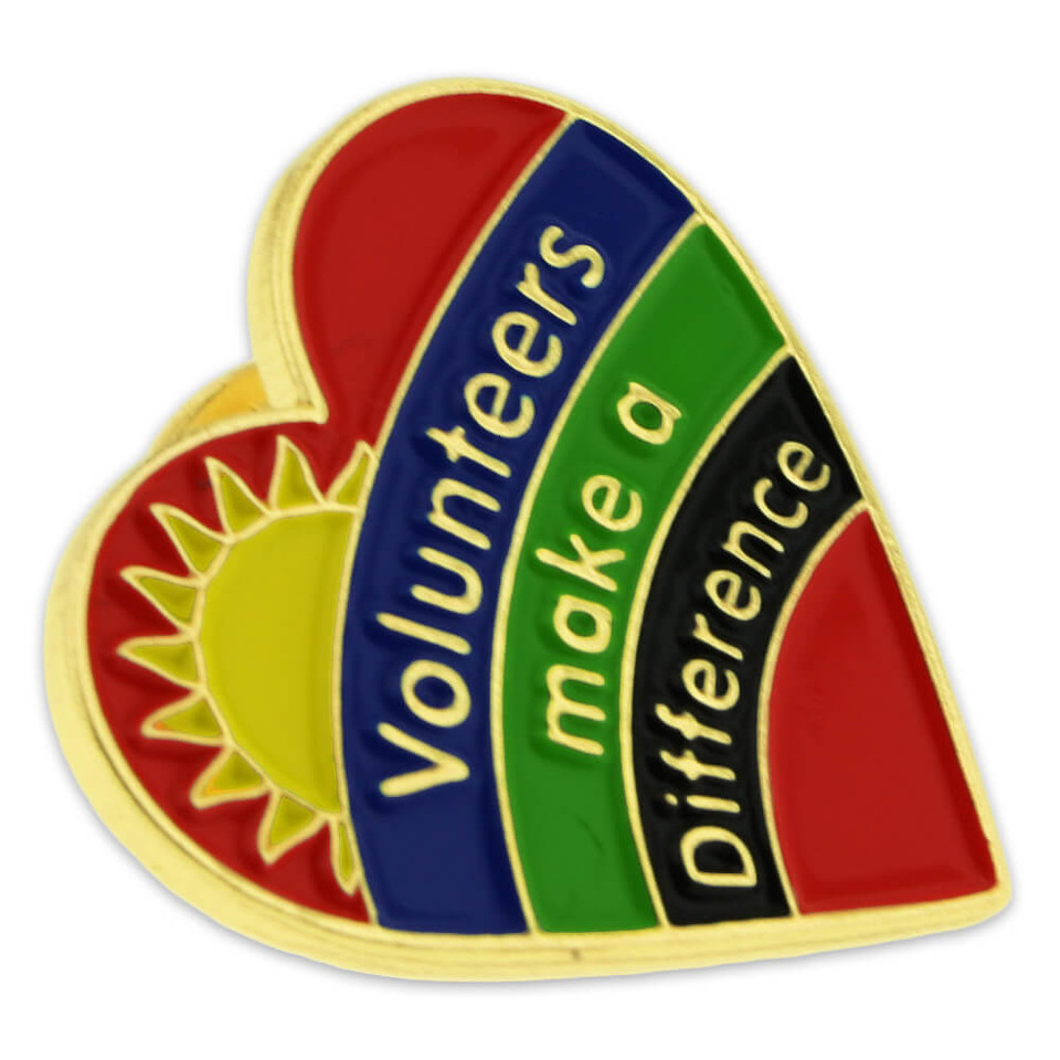 Volunteers Make A Difference Pin | PinMart