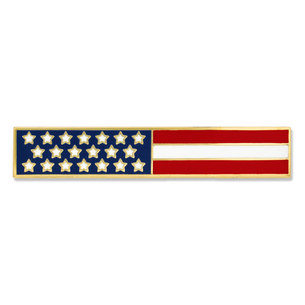 American Flag Bar Pin - PinMart