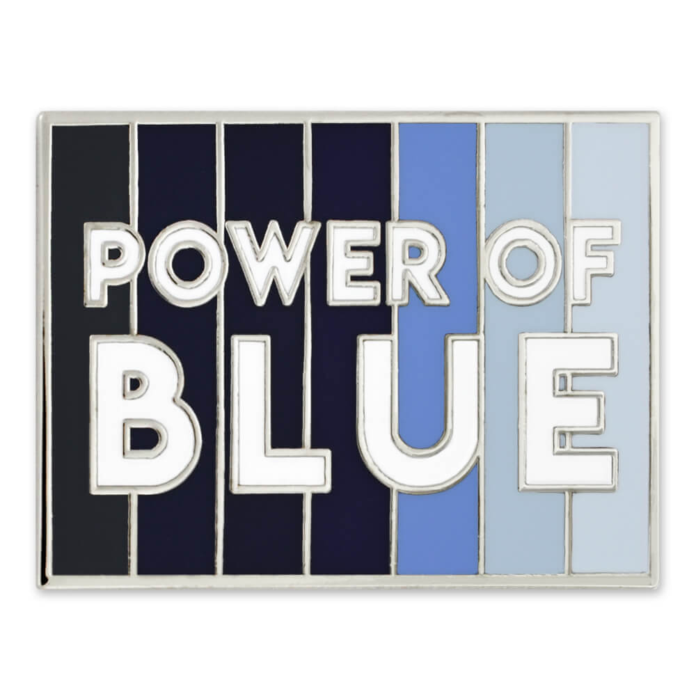 Power of Blue Lapel Pin | PinMart