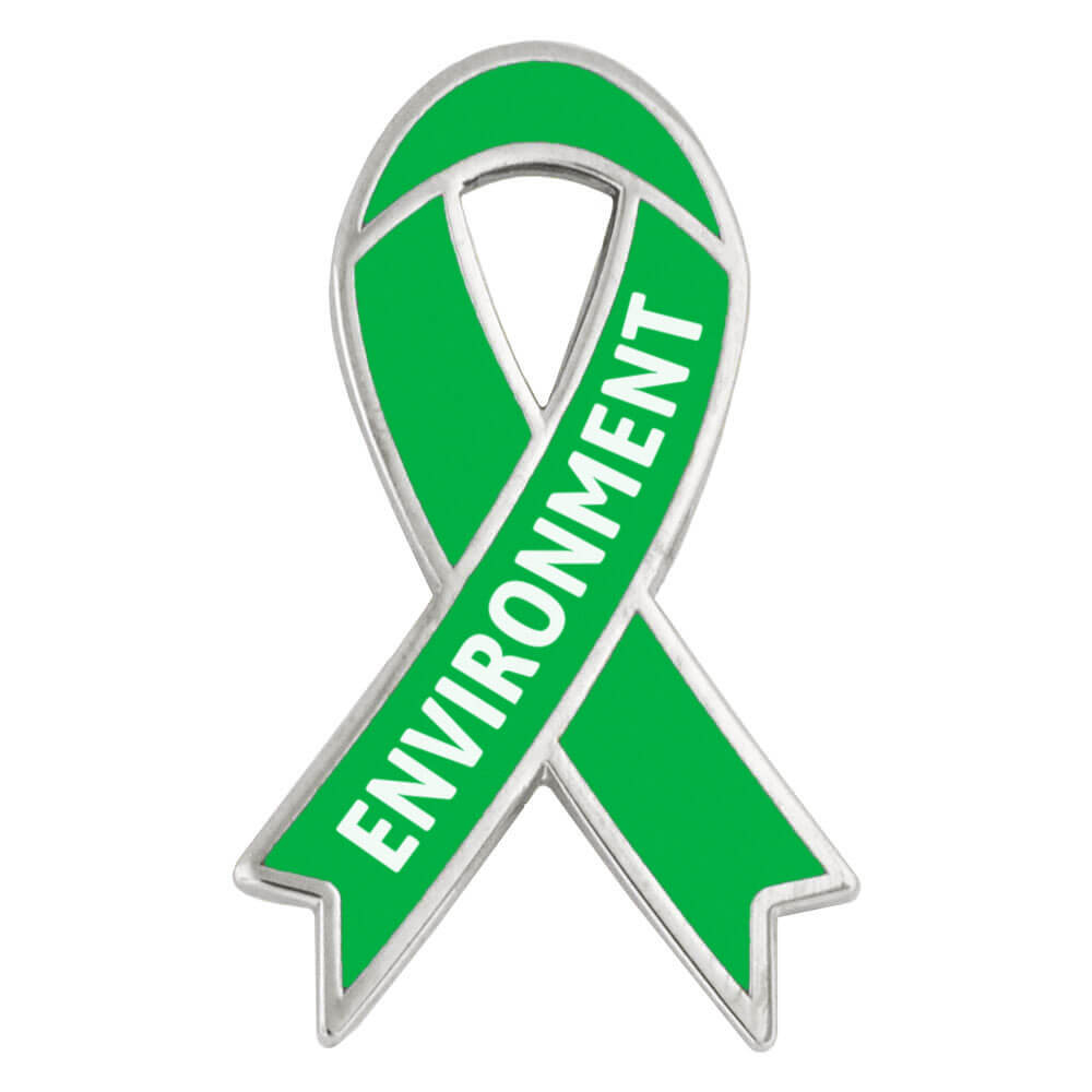 Awareness Ribbon Pin - Environment | PinMart