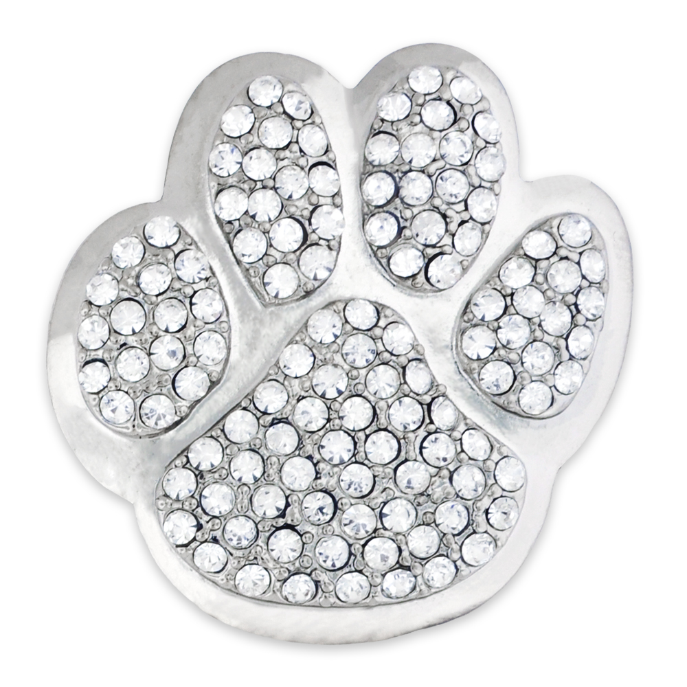 Rhinestone Paw Pin | PinMart