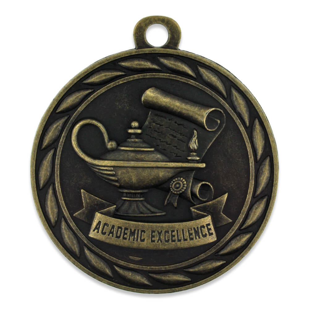 Academic Excellence Medal - Engravable | PinMart