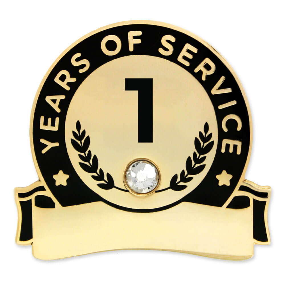 Years Of Service Pins-Engravable | PinMart