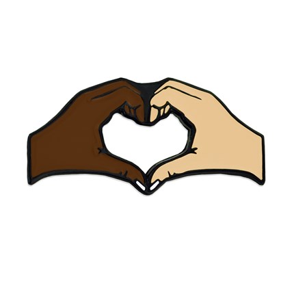 Unity Heart Hands Lapel Pin | PinMart