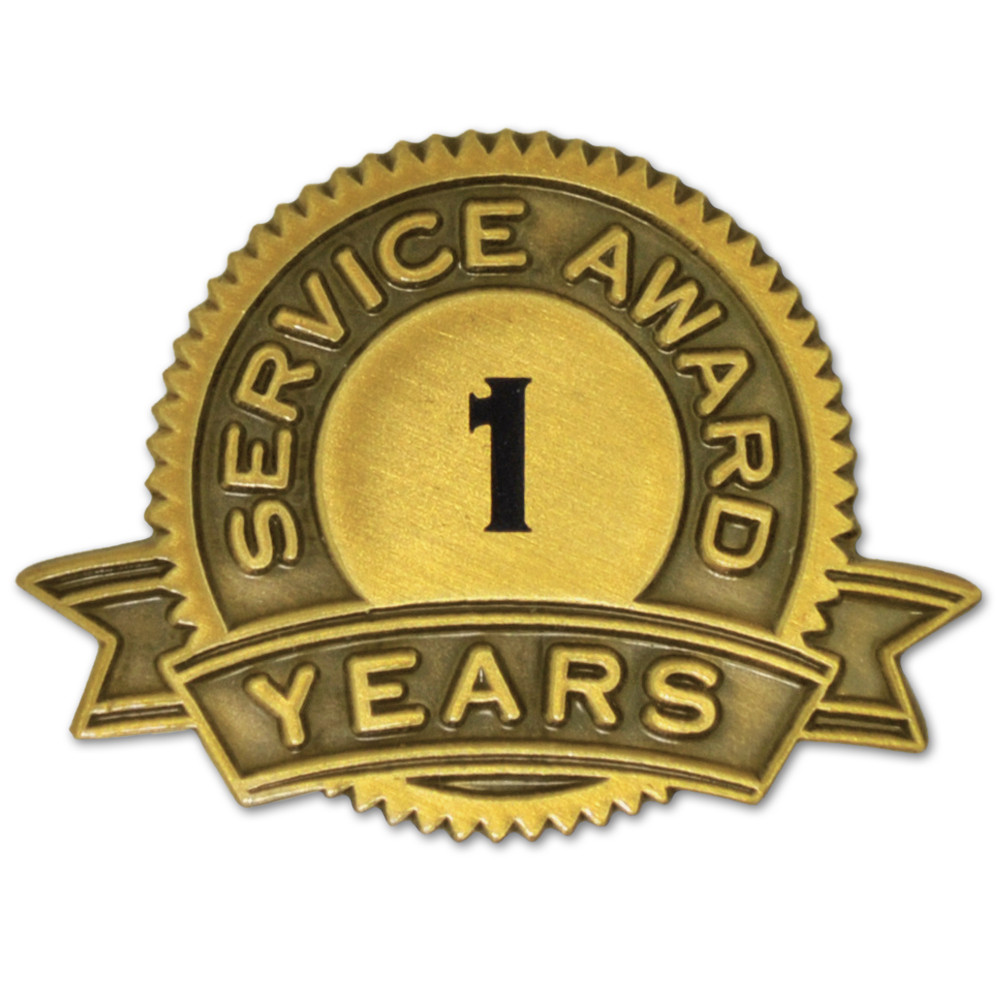 Service Award Pins 1-35 Years | PinMart